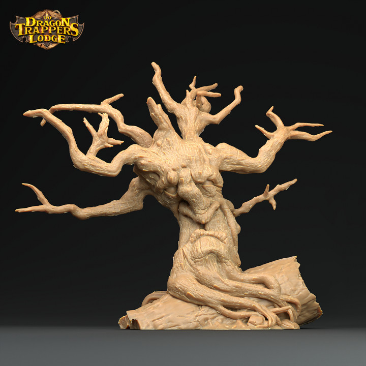3D Printable Awakened Trees With and Without Faces - PRESUPPORTED | The ...