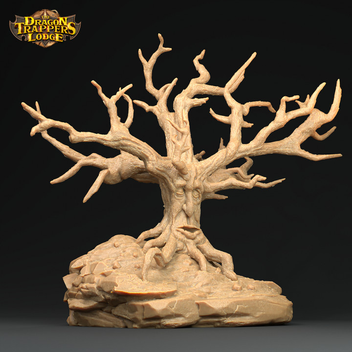 3D Printable Awakened Trees With and Without Faces - PRESUPPORTED | The ...