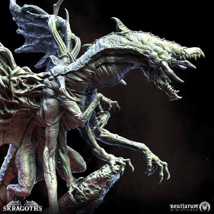 3D Printable Aladon, Drake of the North Seas | Hellspawn | Dragons by ...