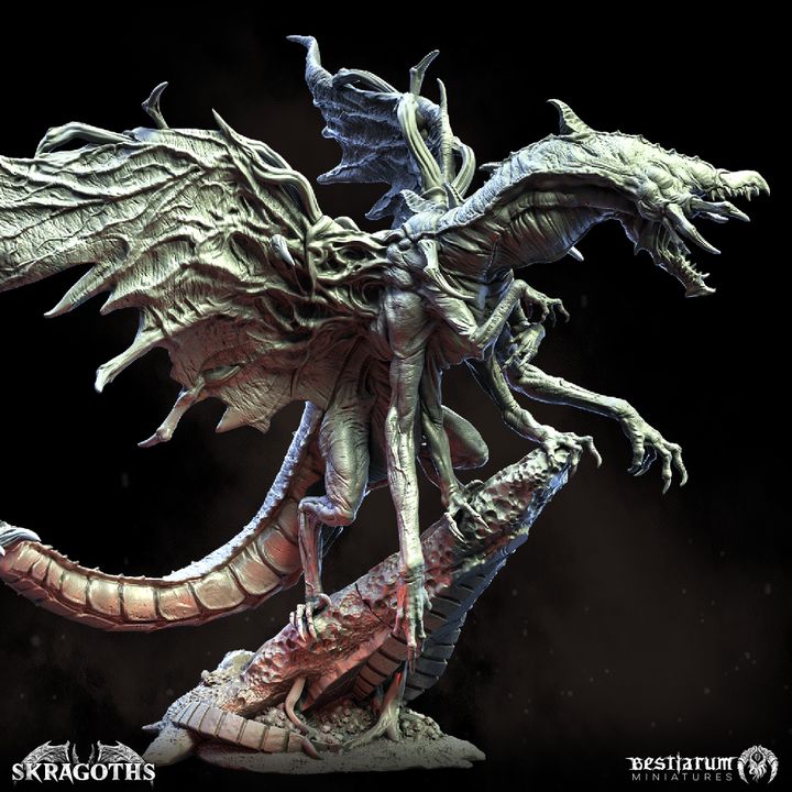 3D Printable Aladon, Drake of the North Seas | Hellspawn | Dragons by ...