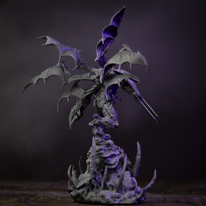 3D Printable Skragoth Demon Prince | Hellspawn | Demons by Bestiarum ...