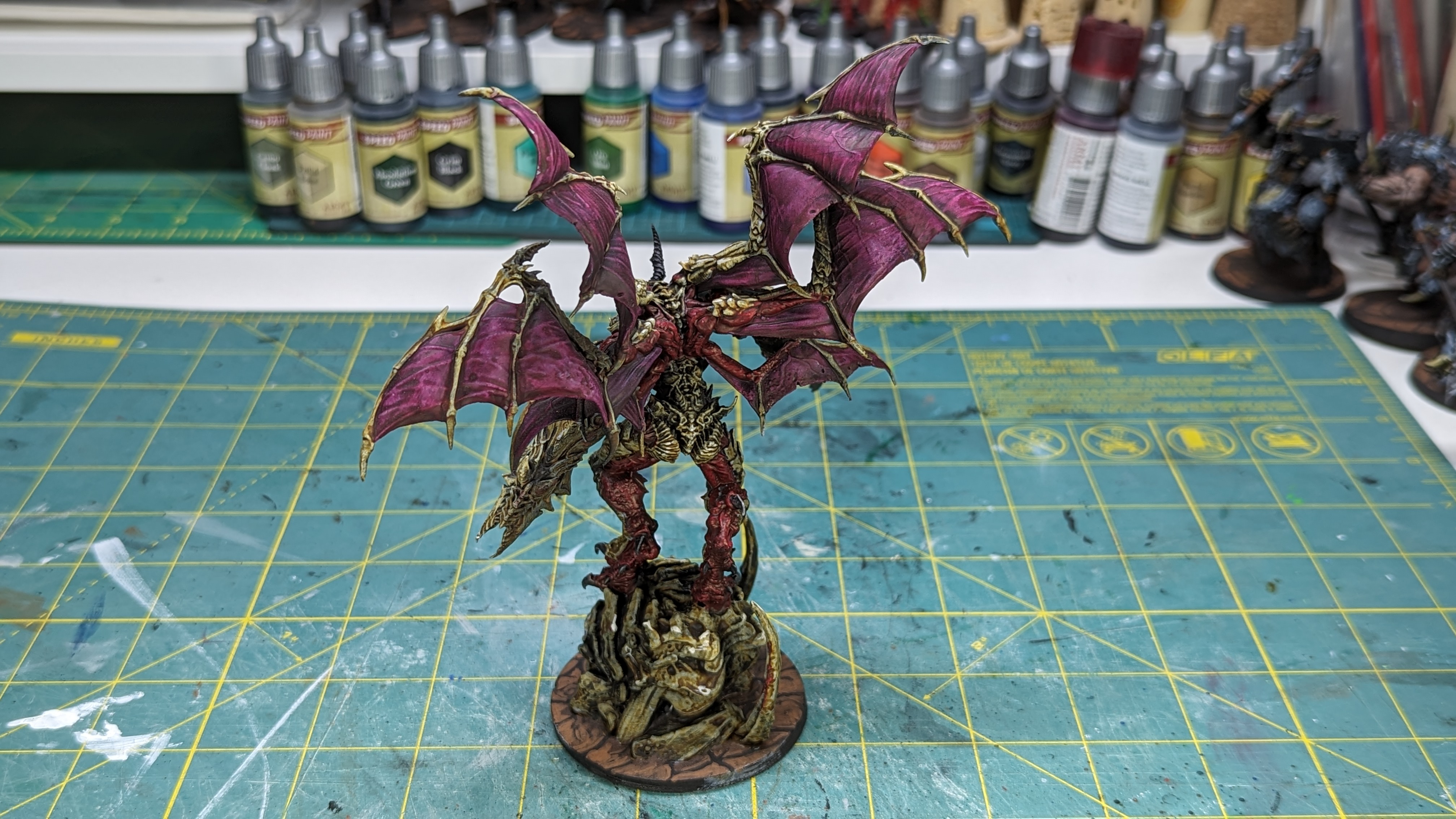 3D Printable Skragoth Demon Prince | Hellspawn | Demons by Bestiarum ...