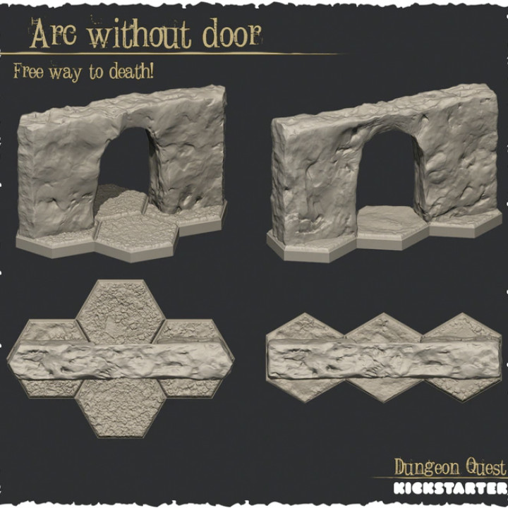 3D Printable Arcs by z.axis.factory