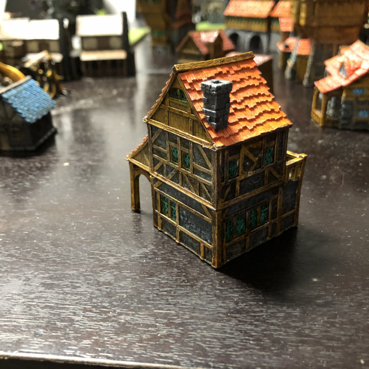 3D Print of Leichheim - Civilian house 2 by Gorevok