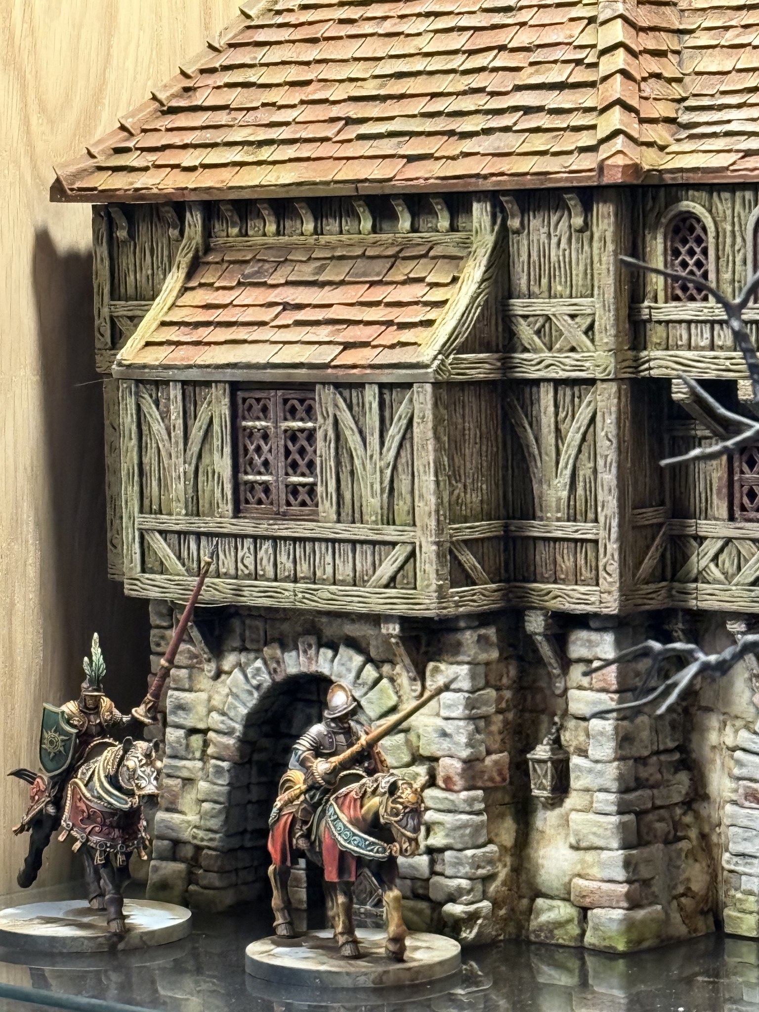 3D Printable Leichheim - Guardhouse by 3Dlayeredscenery