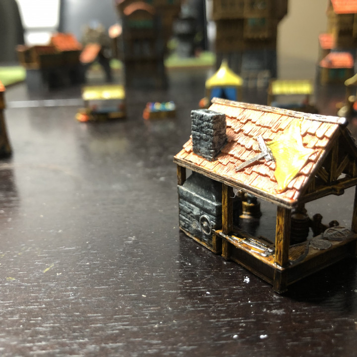 3D Print of Leichheim - Market by Gorevok