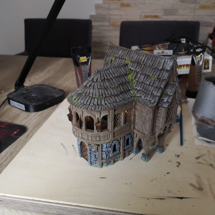 3D Print of Leichheim - Civilian house #3 by Schwanenkreuzer
