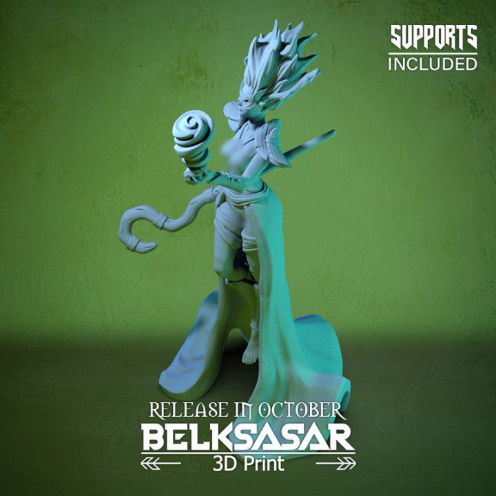 3D Printable Storm Shaman All Variants by Belksasar