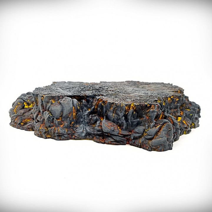 3D Printable Stepped Hill A: Stepped Hills Terrain Set by Terrainify