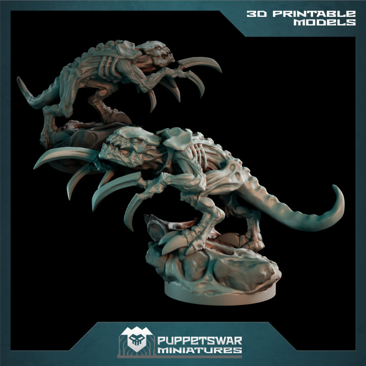 3D Printable Bug Diorama by Puppetswar Miniatures