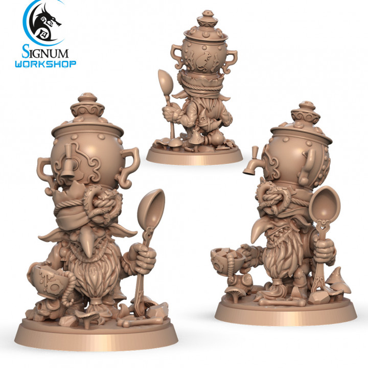 3D Printable Brownie, the House Guardian by Signum Workshop