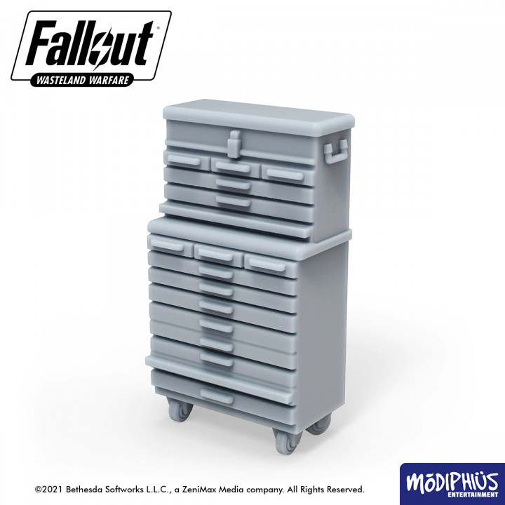 3D Printable Fallout: Wasteland Warfare - Print at Home - STL Sampler ...