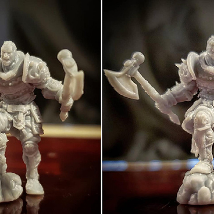 3D Printable Ser Bastian - Corrupted Knight by Ronin Arts Workshop