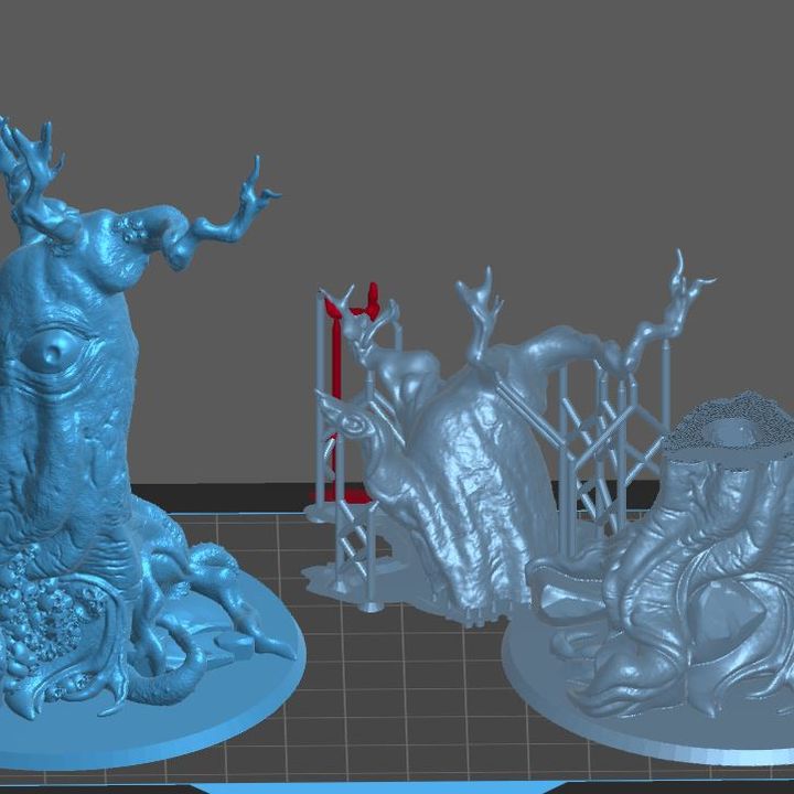 3D Printable Fantasy Trees & Roots Pack (5) by Imp3dsion