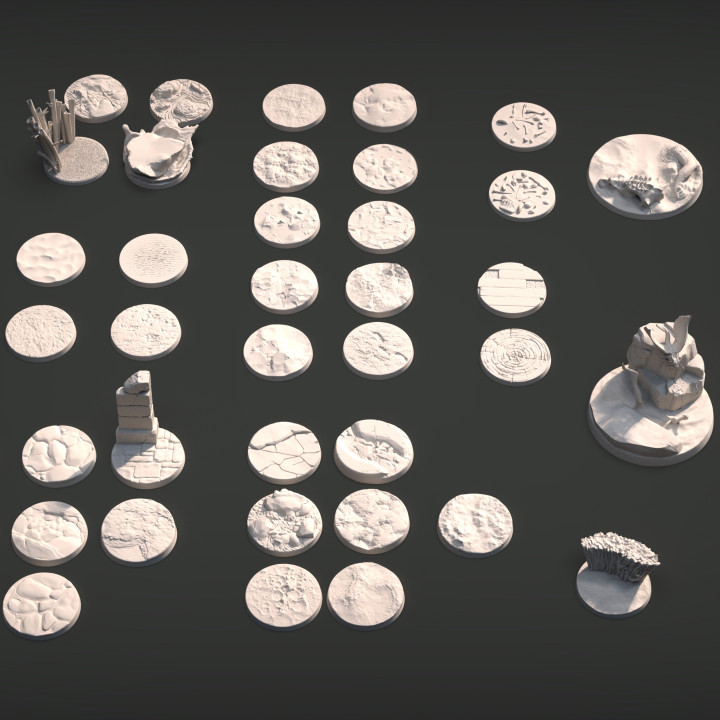 3D Printable High Variety of Bases by Imp3dsion