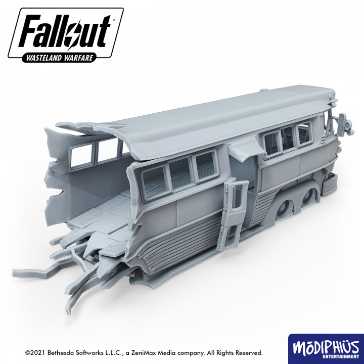 3D Printable Fallout: Wasteland Warfare - Print at Home - Boston Bus ...