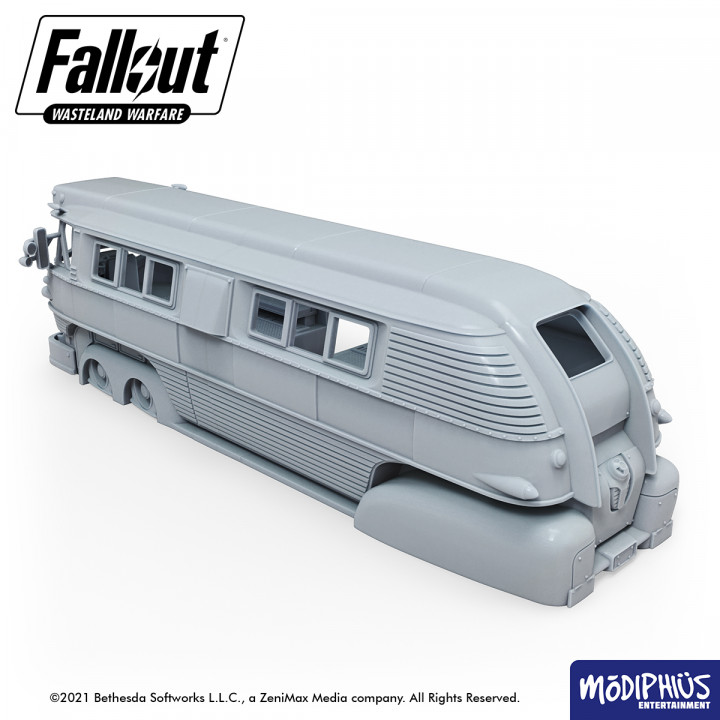 3D Printable Fallout: Wasteland Warfare - Print at Home - Boston Bus ...