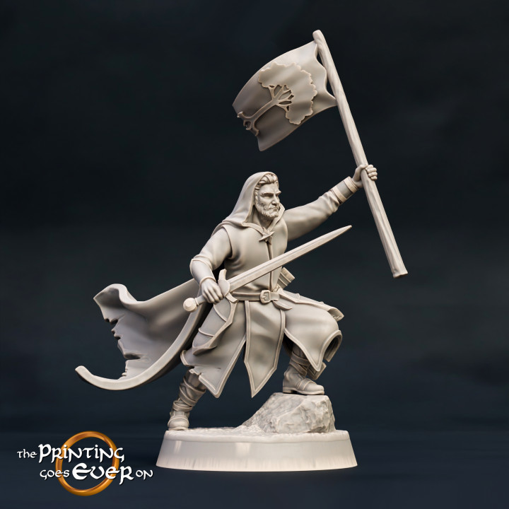3D Printable Chapter 16 - The Ashen Rangers - Presupported by The ...