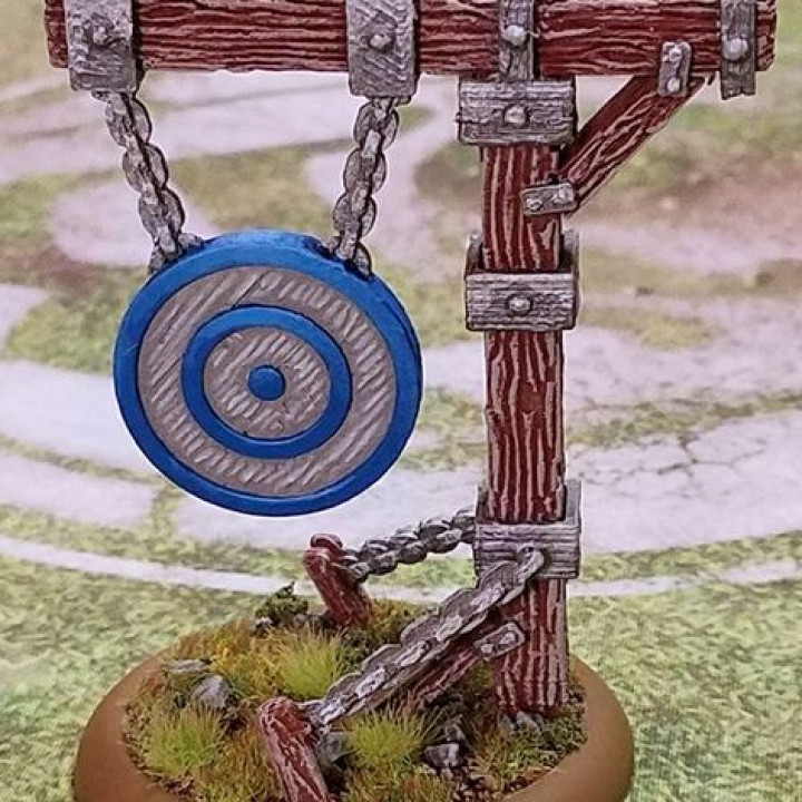 3D Printable Guild Ball Goal Markers by kawcleric