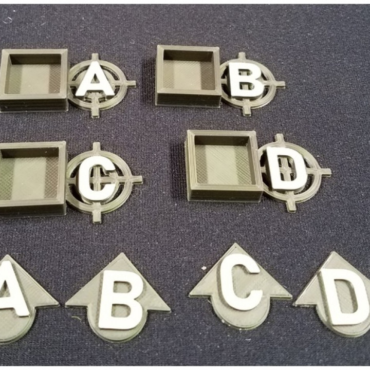 3D Printable Bolt Action Indirect Markers by kawcleric