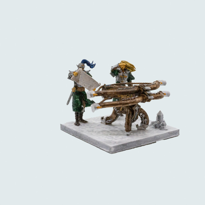 3D Print of High elves Bolt thrower (elf) by bitraconteur