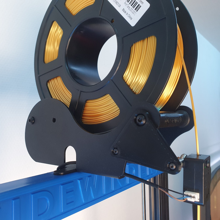 3D Printable Runout sensor bracket SIDEWINDER X2 remix 3DK by Tony