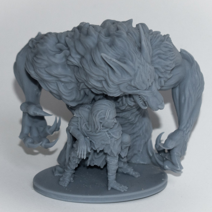 3D Printable Werewolf Shapeshifter by Nerikson