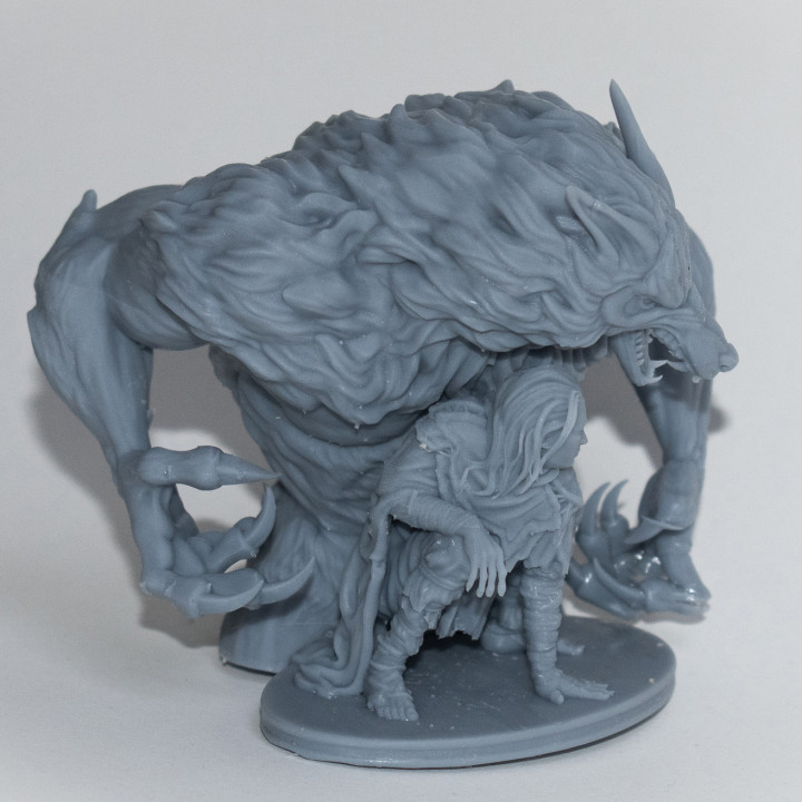 3D Printable Werewolf Shapeshifter by Nerikson