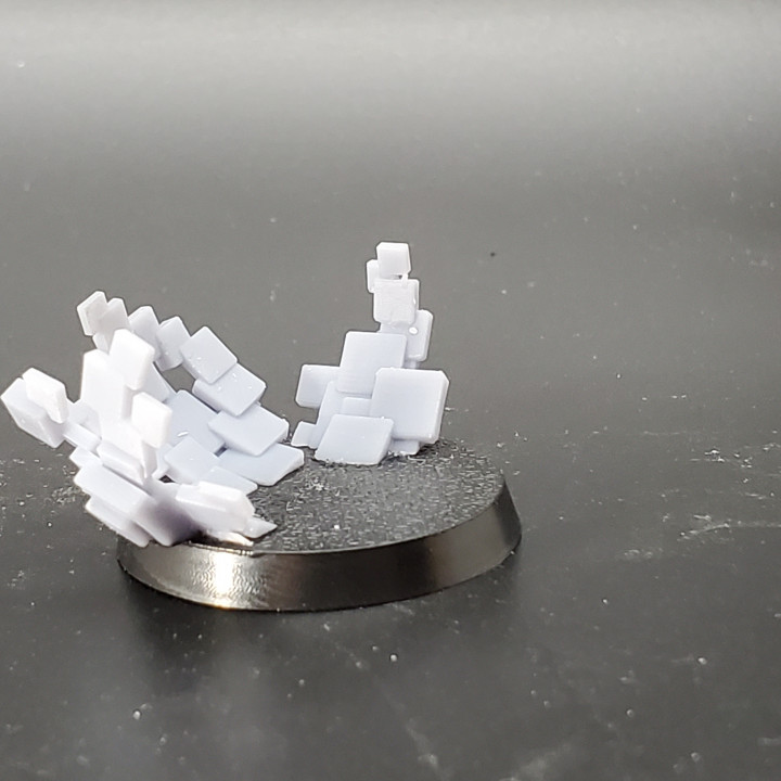 3D Printable Mystical Floating Squares Effect by Factorum Labs
