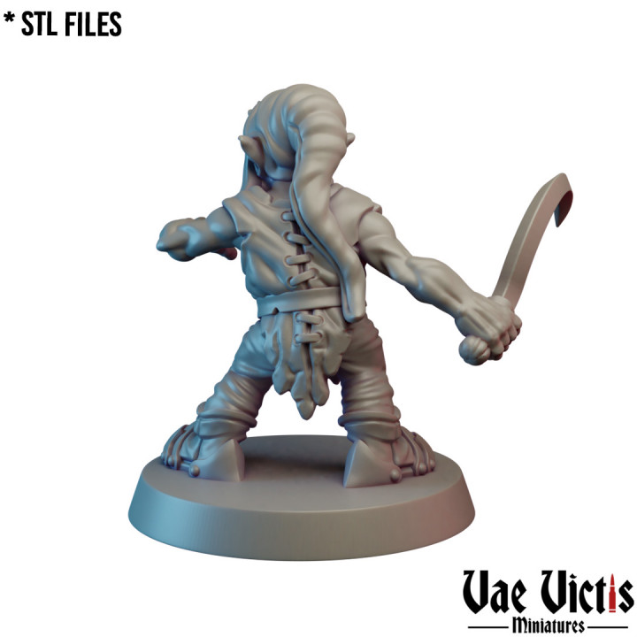 3D Printable Redcap #02 [PRE-SUPPORTED] by Vae Victis Miniatures
