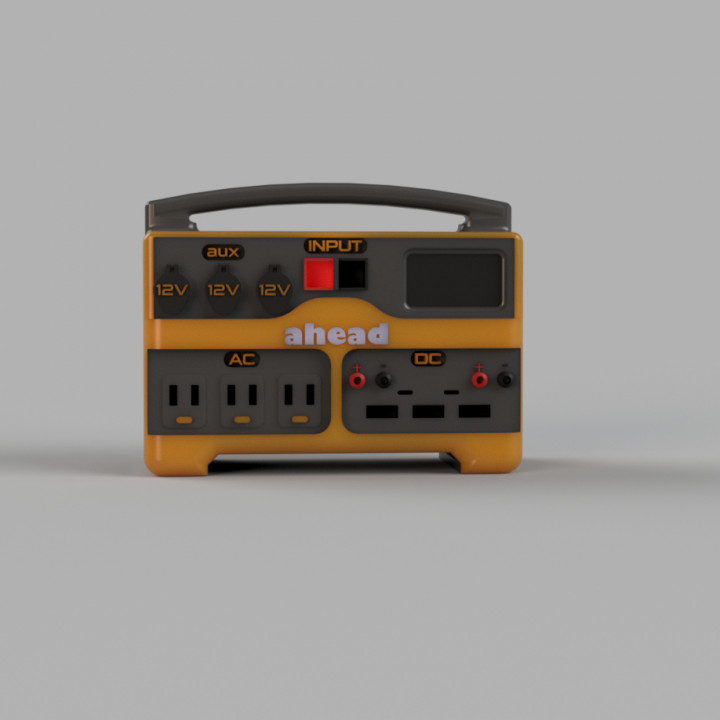 3D Printable Overland Battery Box by Ian Jim