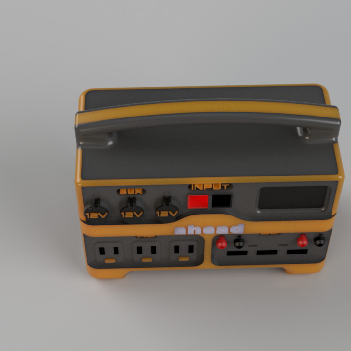 3D Printable Overland Battery Box by Ian Jim