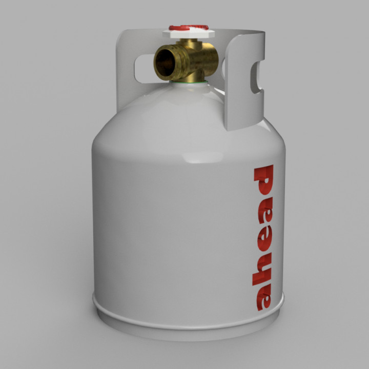 3D Printable Propane Tank by Ian Jim