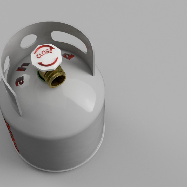 3D Printable Propane Tank by Ian Jim