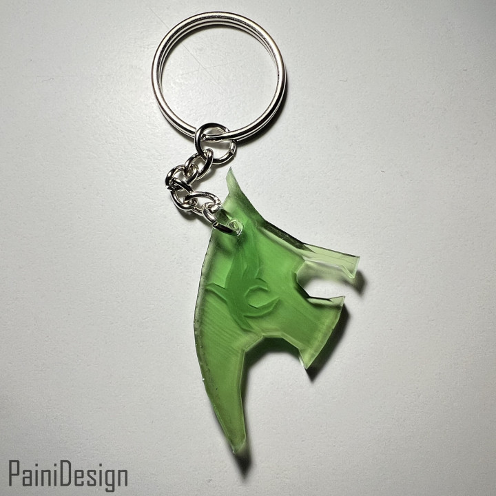 3D Printable Runescape Divine Spirit Shield Keychain by Luis Garcia