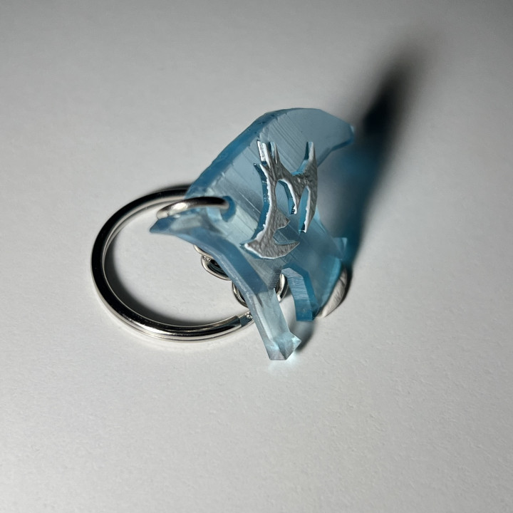 3D Printable Runescape Elysian Spirit Shield Keychain by Luis Garcia