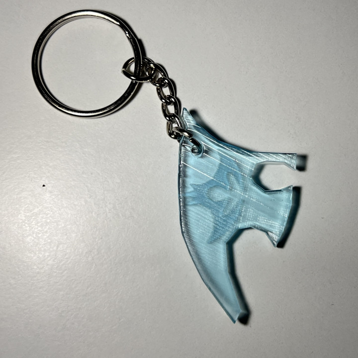 3D Printable Runescape Elysian Spirit Shield Keychain by Luis Garcia