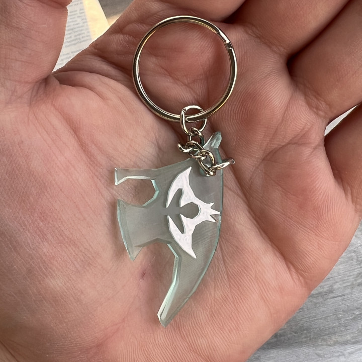 3D Printable Runescape Elysian Spirit Shield Keychain by Luis Garcia
