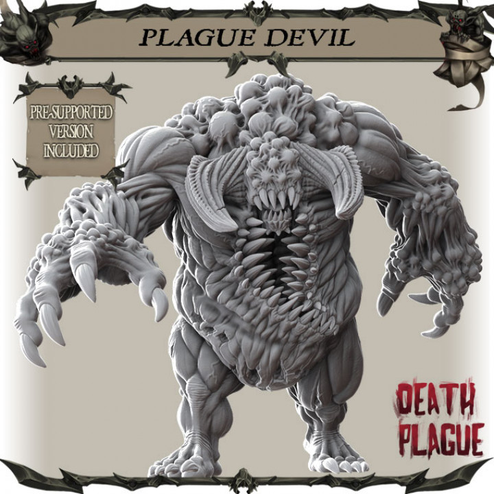 3D Printable Plague Devil by RocketPigGames