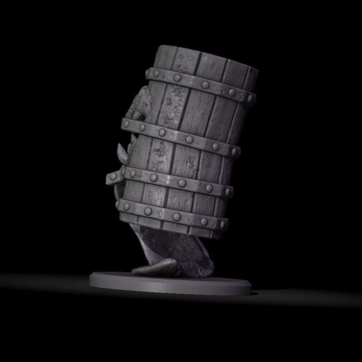 3D Printable Barrel Mimic by Branden