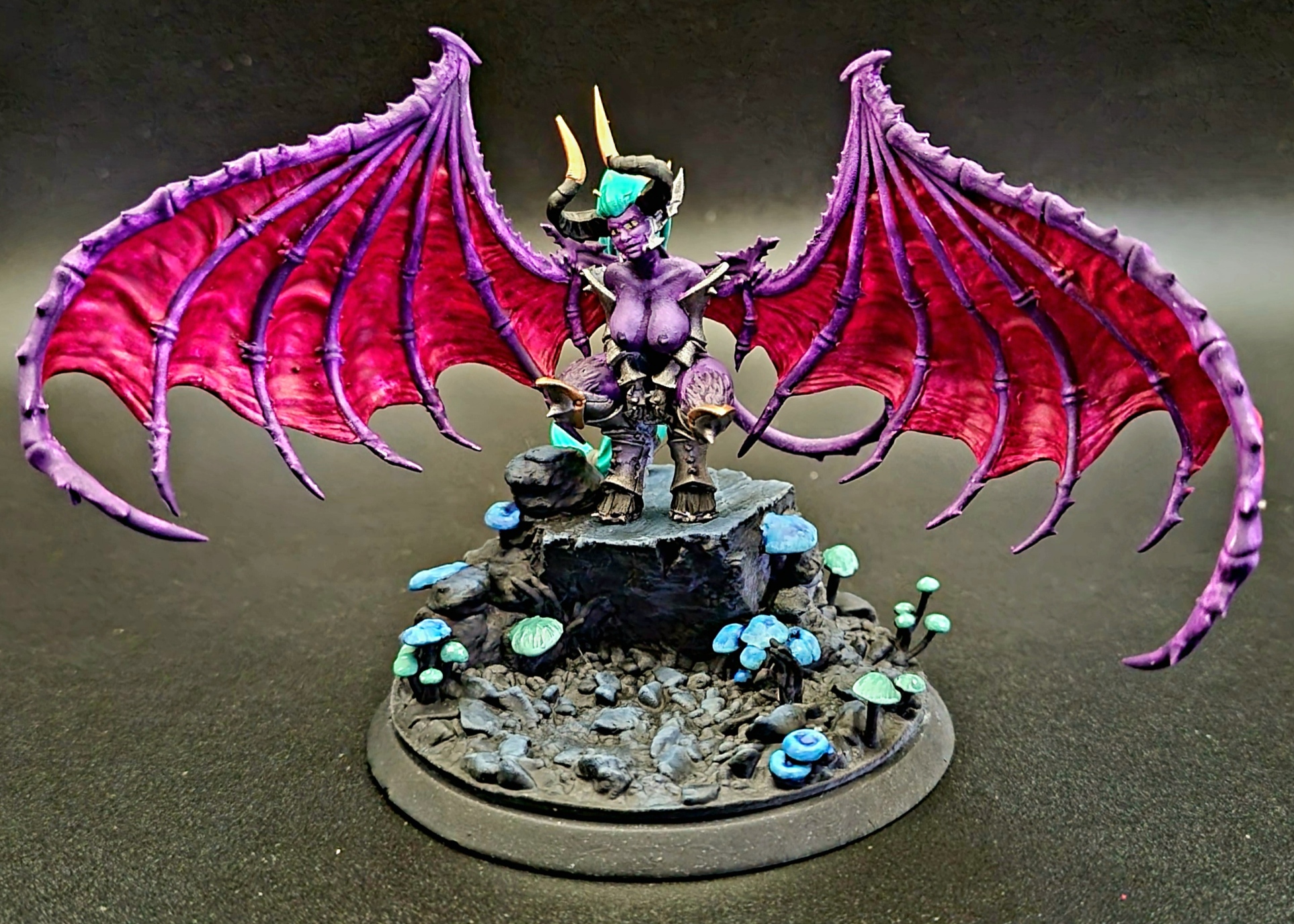 3D Printable Drow Greater Demonic Valkyrie - Includes Pinup Variant by ...