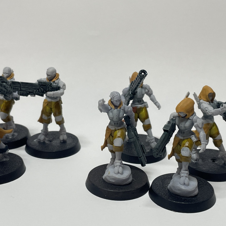 3D Printable 2pi Pemdas warriors multi part kit and Scout Bourdon by ...