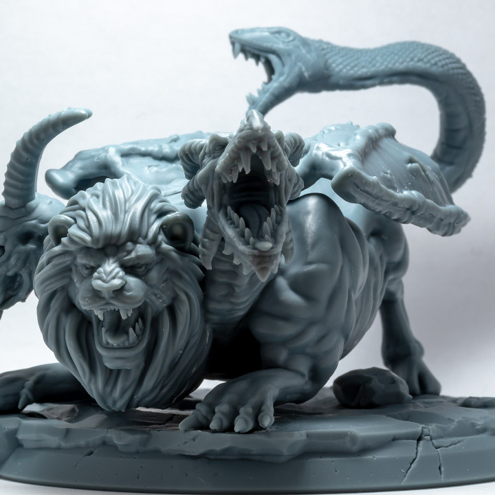 3D Print of Chimera by War King Miniatures