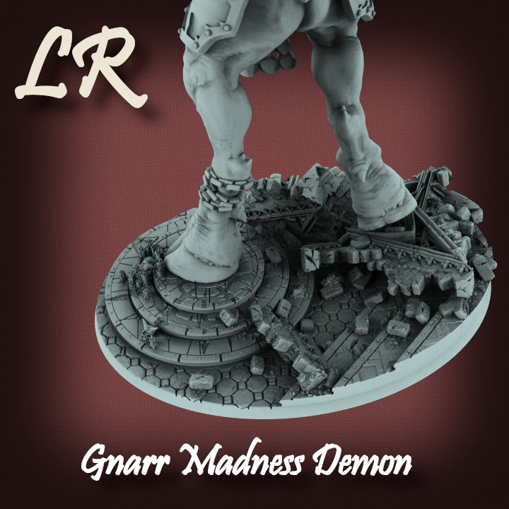 3D Printable Gnarr Madness Demon by LeesedRenfort