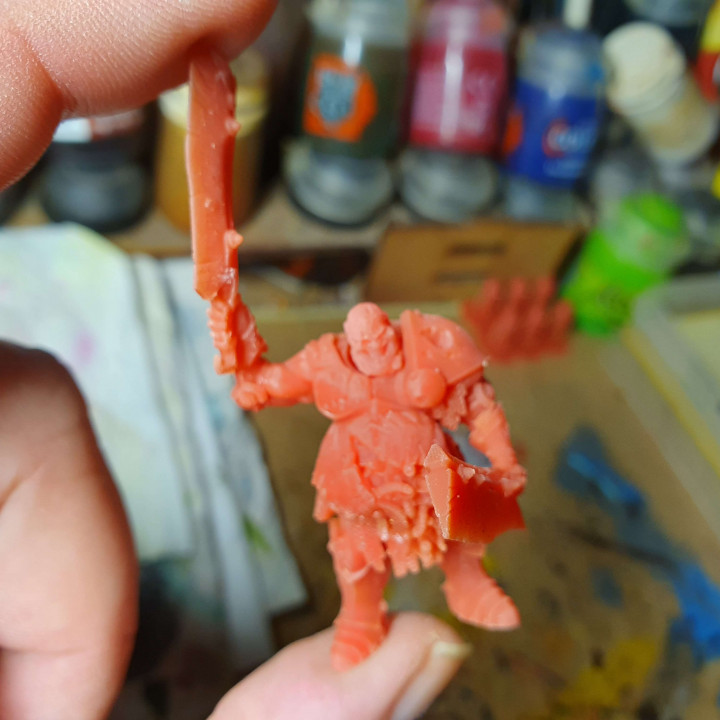 3D Print of The Valiant and the Vile - Free Sample Bundle by GirlPainting