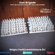 3D Printable ACW full figurines pack - 15mm for wargame by Eskice ...