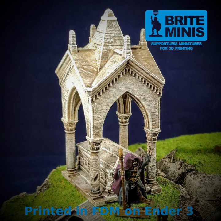 3D Printable Modular tomb - Supportless and Easy to print for FDM ...