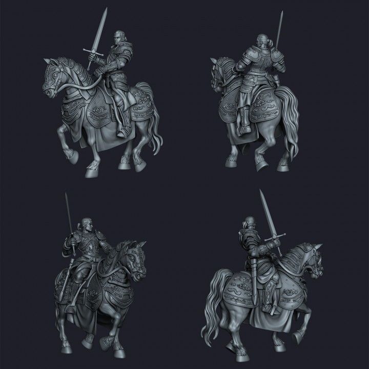 3D Printable Ser Humfrey - Corrupted Knight (35mm pre-supported) by ...