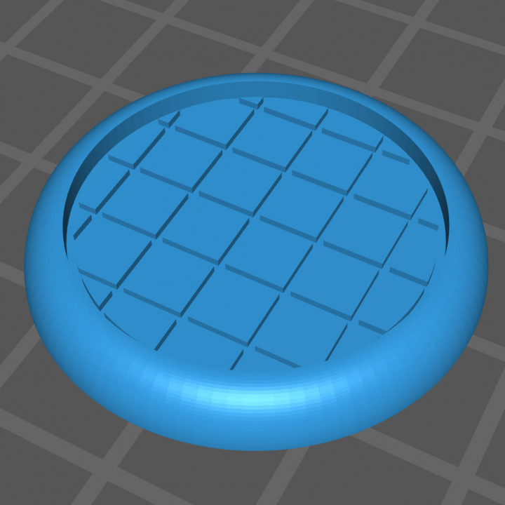 3D Printable Customizable Tile Base by Dan Clark