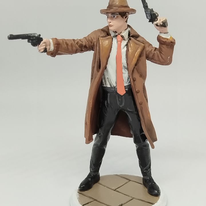 3D Print of Bounty Hunter - Arkham Horror compatible by 19872